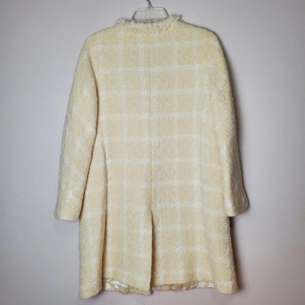 Milly | Jackets & Coats | Read Milly New York Wool Silk Dress Coat ...